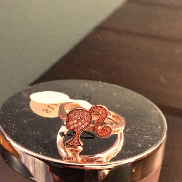 Jewelry | Nwt Barbie Ring Rose Gold Toned | Poshmark